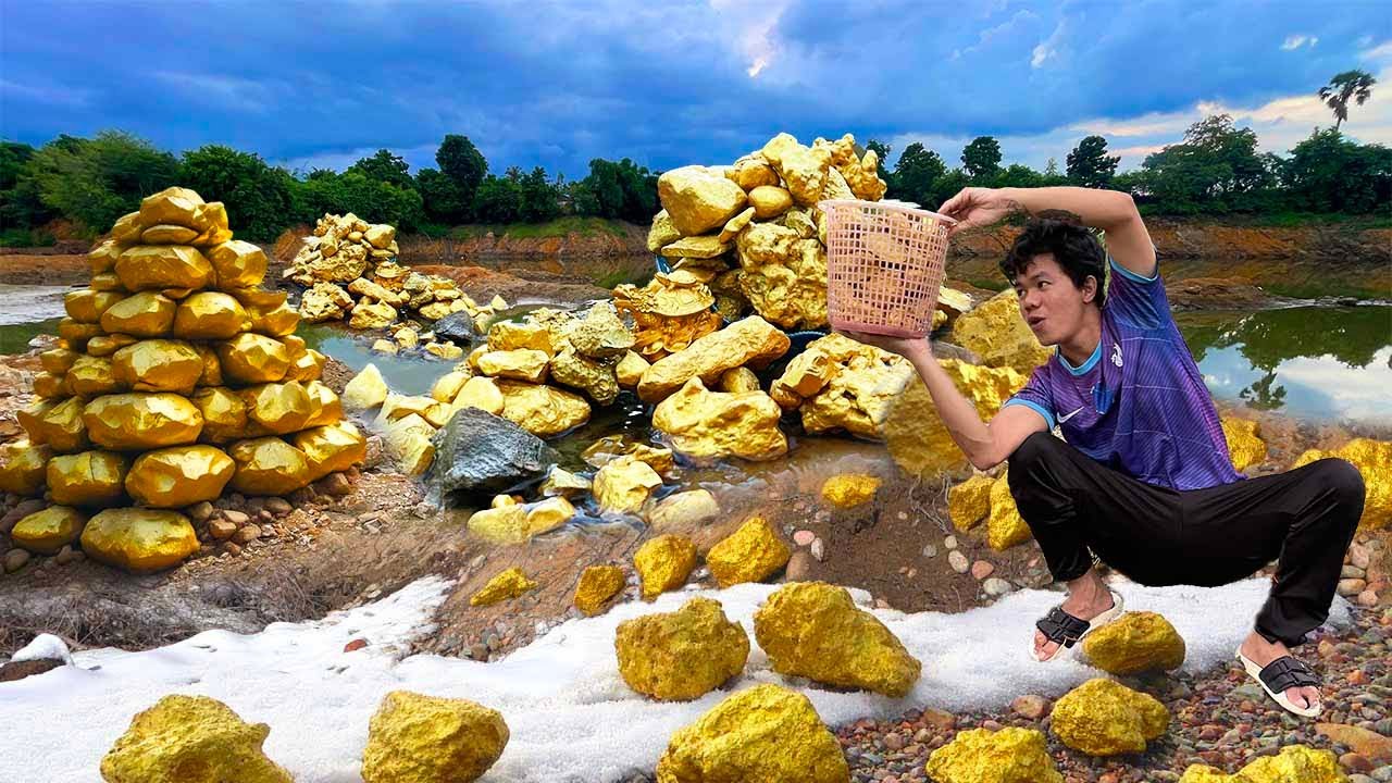 We Found Gold $30 Million Of Gold In 1 Days! Using Only Mud in the ...