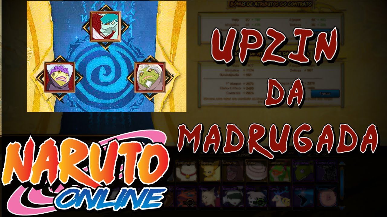 ATUALIZAÇÃO DA CONTOLA - NARUTO ONLINE - YouTube