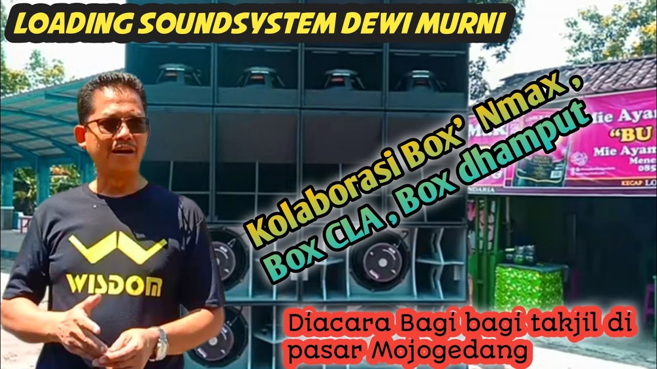 loading sound Dewi murni // kolaborasi BoX Baru Dewi murni di pasar ...