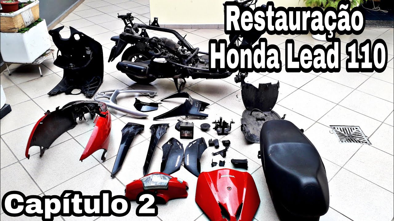 Parte 2 - Conserto Honda Lead 110 Desmontagem e limpeza geral do cvt # ...