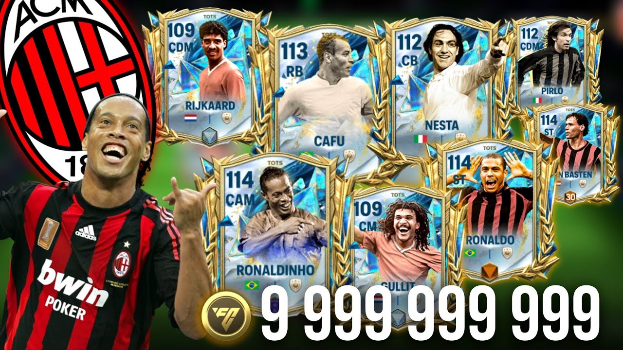 100 BILLONES POR EL MEJOR FULL MILAN DE LA HISTORIA 🤑😱 FC MOBILE - YouTube