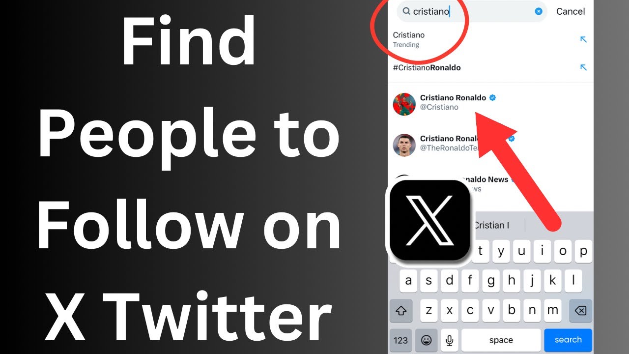 How to Find People to Follow on X Twitter app - YouTube