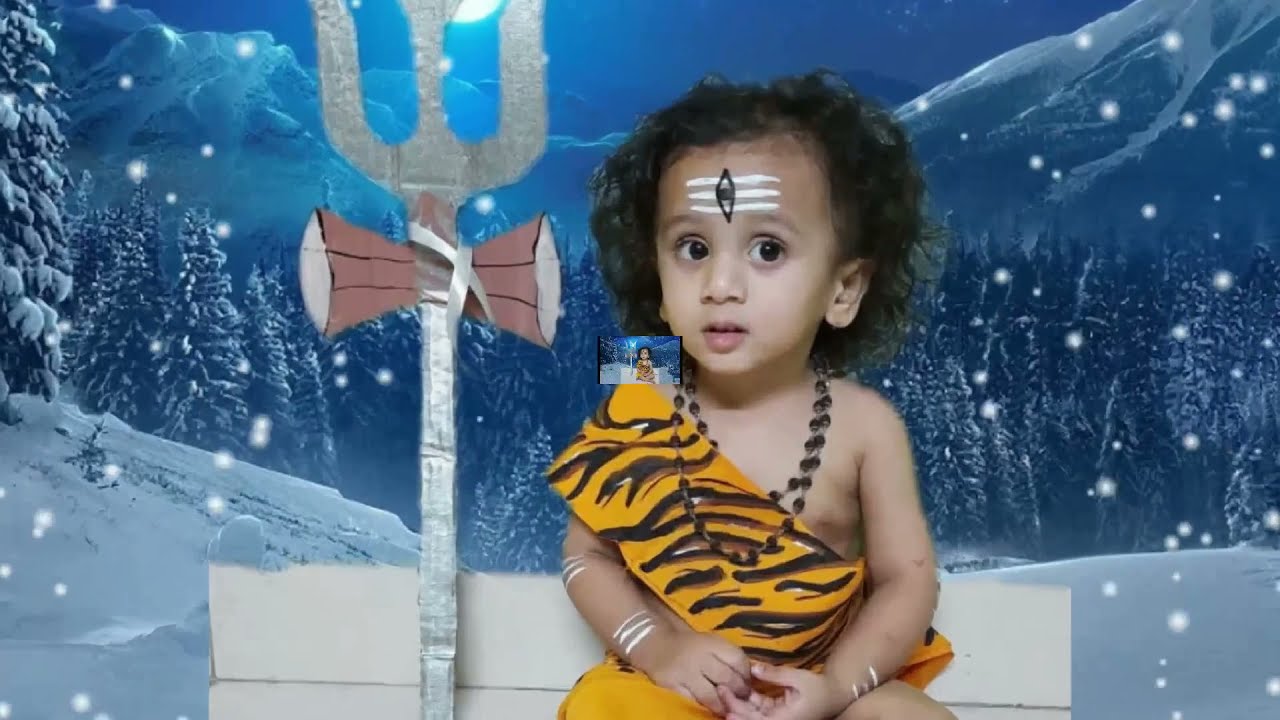 Lord Shiva costume dressup ! Lord Shiva Fancy dress ! Kids Shiva ...