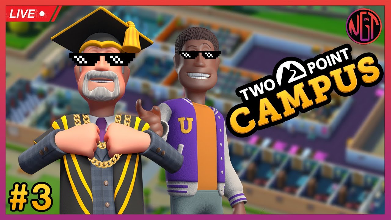 🔴WELCOME TO MY UNIVERSITY | TWO POINT CAMPUS GAMEPLAY WALKTHROUGH ...