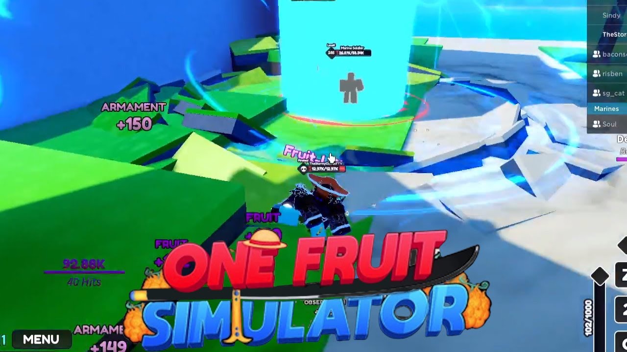 I Have the Power of Thor! | One Fruit Simulator - YouTube