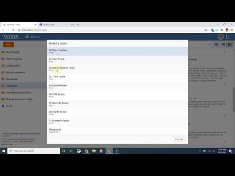 Creating a Google Classroom Assignment for a Wixie Template - YouTube
