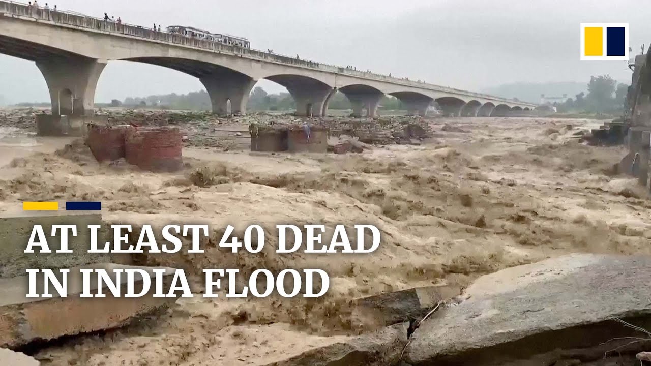At least 40 dead, many missing as flash floods sweep across northern ...
