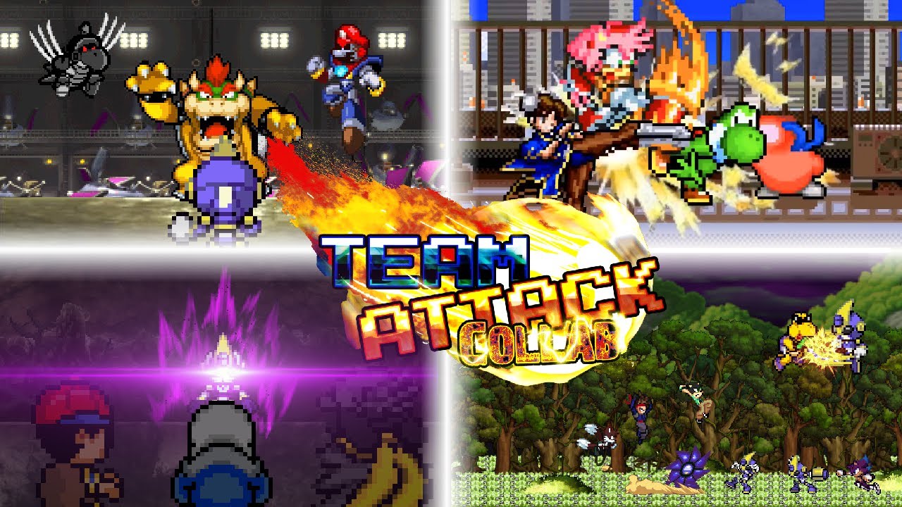(13+) My “Team Attack Collab” Entries | Kirb-Crew - YouTube