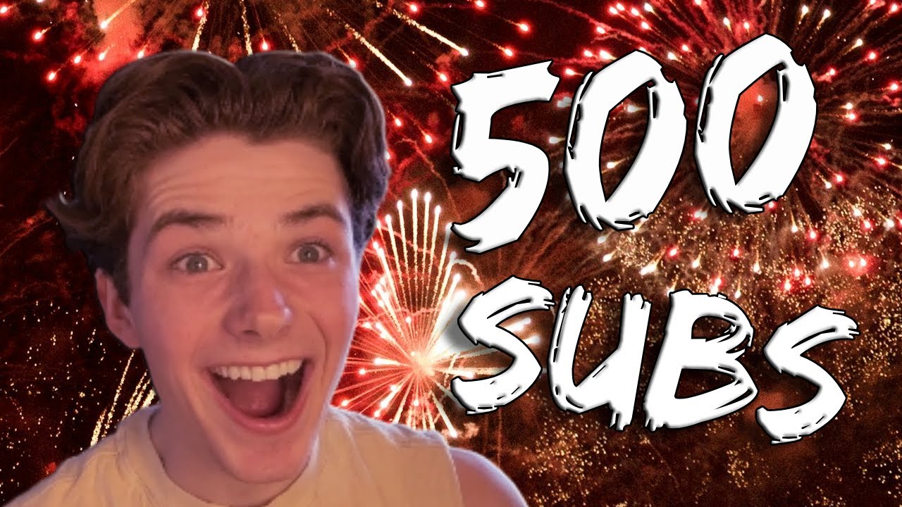 THANK YOU FOR 500 SUBSCRIBERS - YouTube