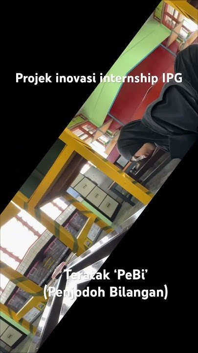 Projek inovasi Teratak ‘PeBi’ | internship IPG - YouTube