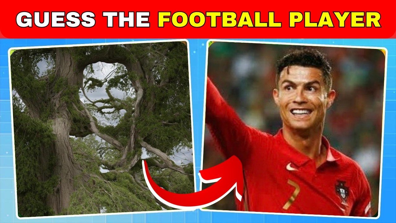 Guess the FOOTBALL PLAYERS by ILLUSION ⚽️⛹️‍♀️| footballers quiz | Quiz ...