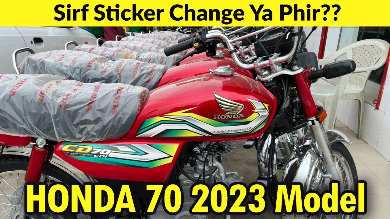 New Honda CD 70 2023 Model - Honda 70 Price in Pakistan 2022- Honda 125 ...