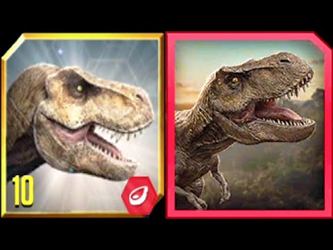 REXY!!! (JURASSIC WORLD THE GAME vs ALIVE) - YouTube