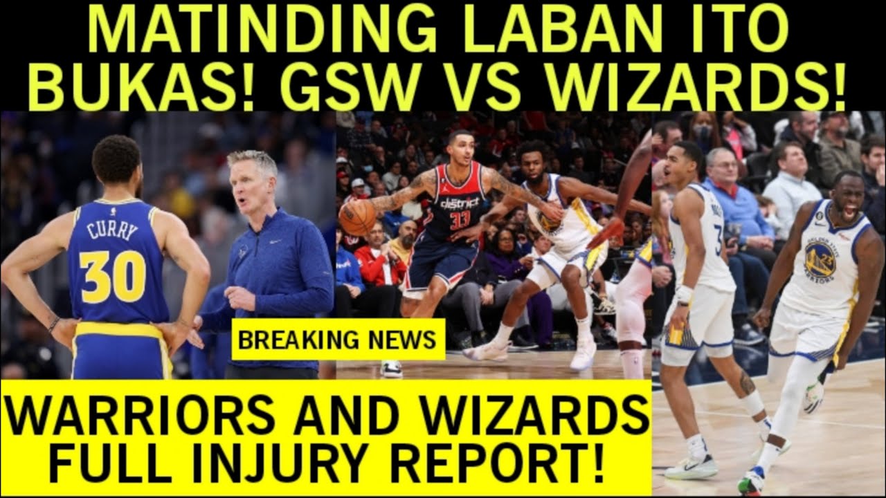 Masama ito para sa Warriors! Pag nangyari, Wizards vs GSW sino mananalo ...