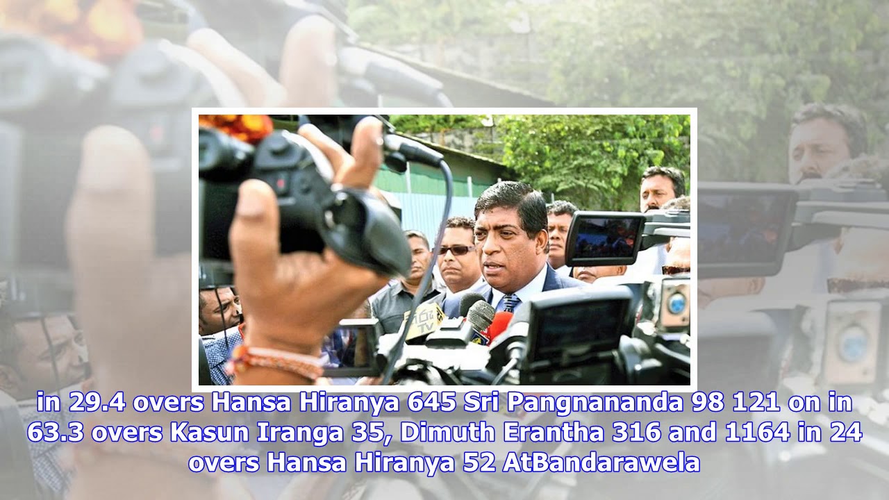 Breaking News | Twin centuries by ravindu rathnayake - YouTube