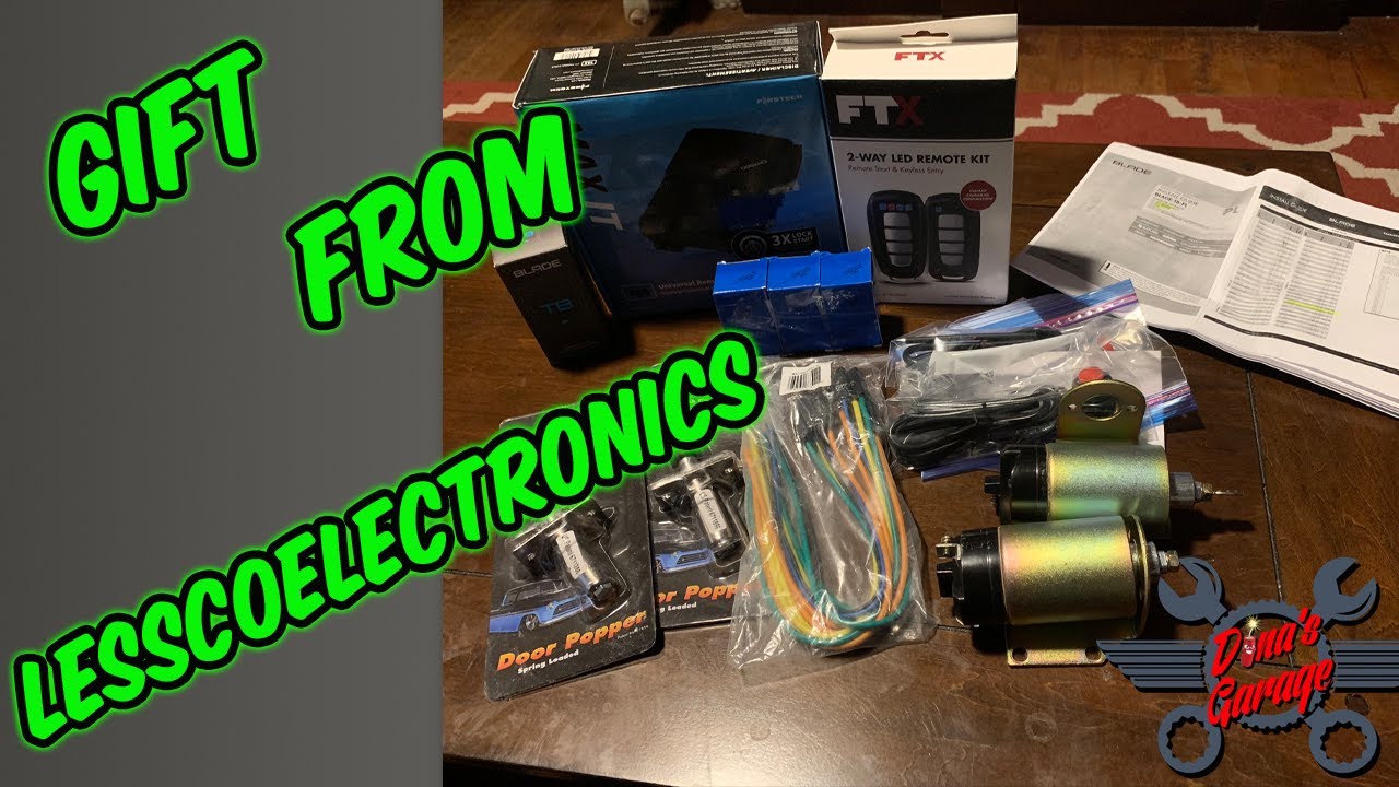 Gift From Lessco Electronics AKA Martin - YouTube
