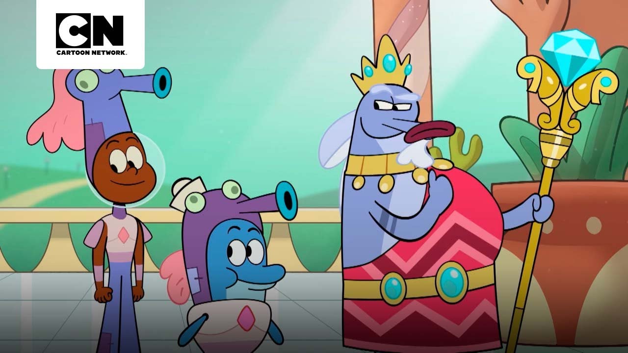 BUSCANDO A UN LADRÓN EN UNA FIESTA DE LA REALEZA | BIG BLUE | CARTOON ...