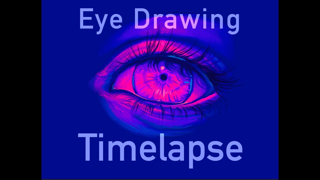 A Very Colourful Eye | Time-lapse - YouTube