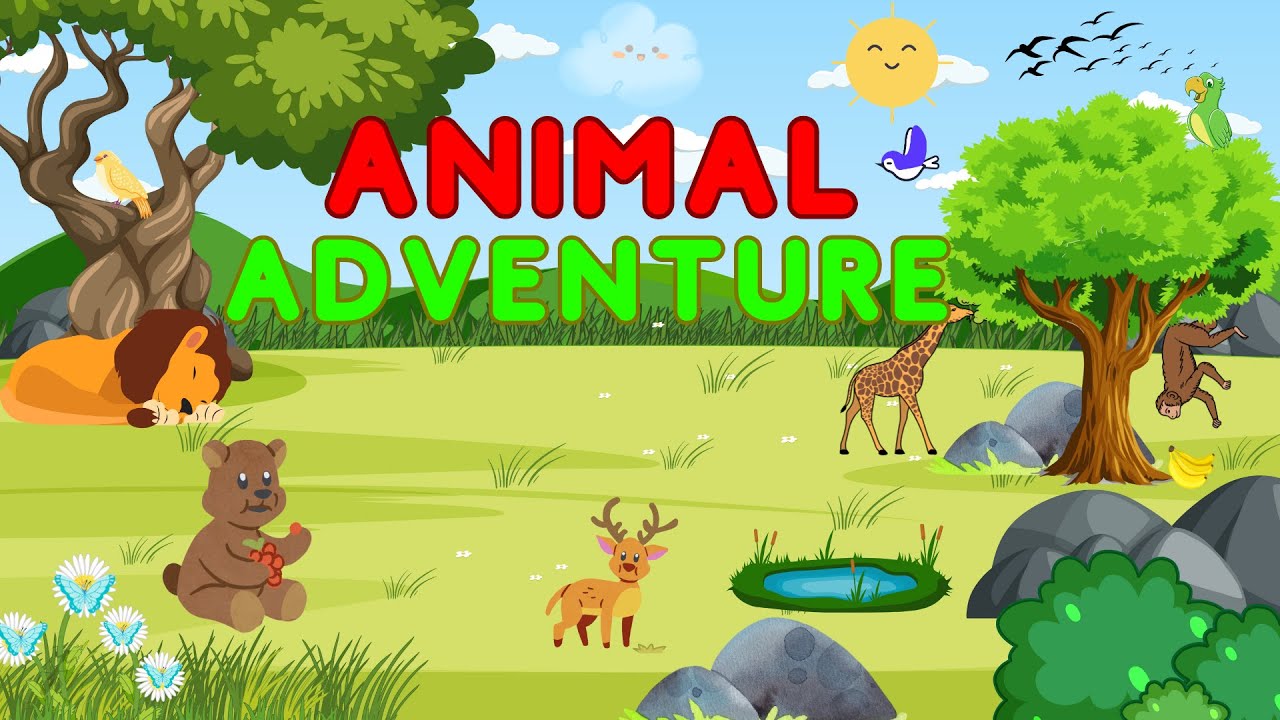 Animal Adventure | Short Story | Kid Story Telling | Kids stories ...