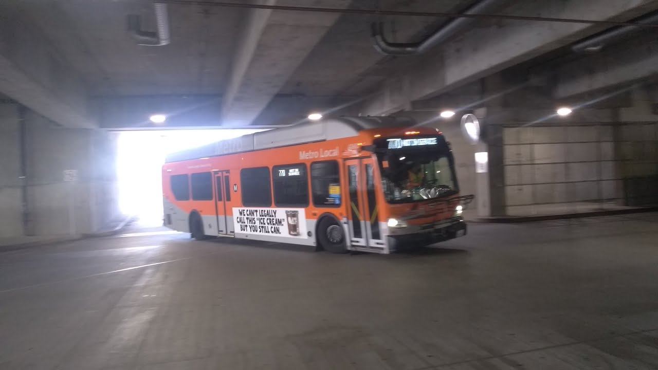 2016 LACMTA New Flyer XN40 4160 - YouTube