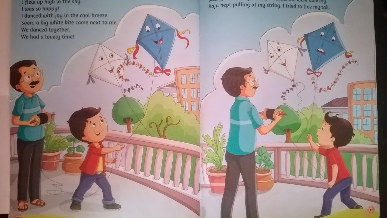 Reading Made Easy! "Raju's Kite "Story for Kids to Improve English ...