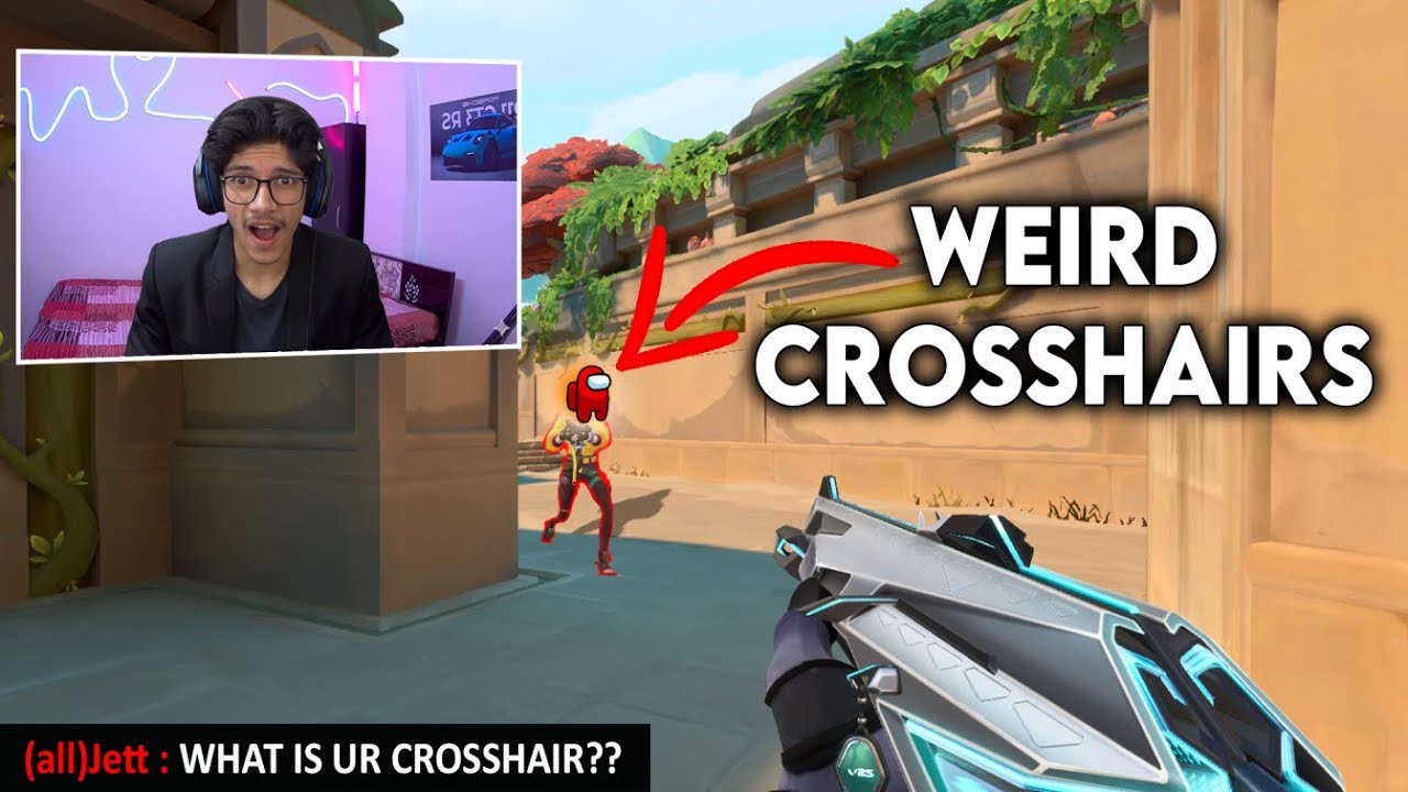 Weird Valorant Crosshairs are CRAZY Fun to Watch 🤣 | Valorant - YouTube