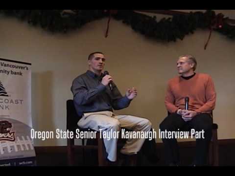 Steve Preece interviews Oregon State senior Taylor Kavanaugh - Part 2 ...