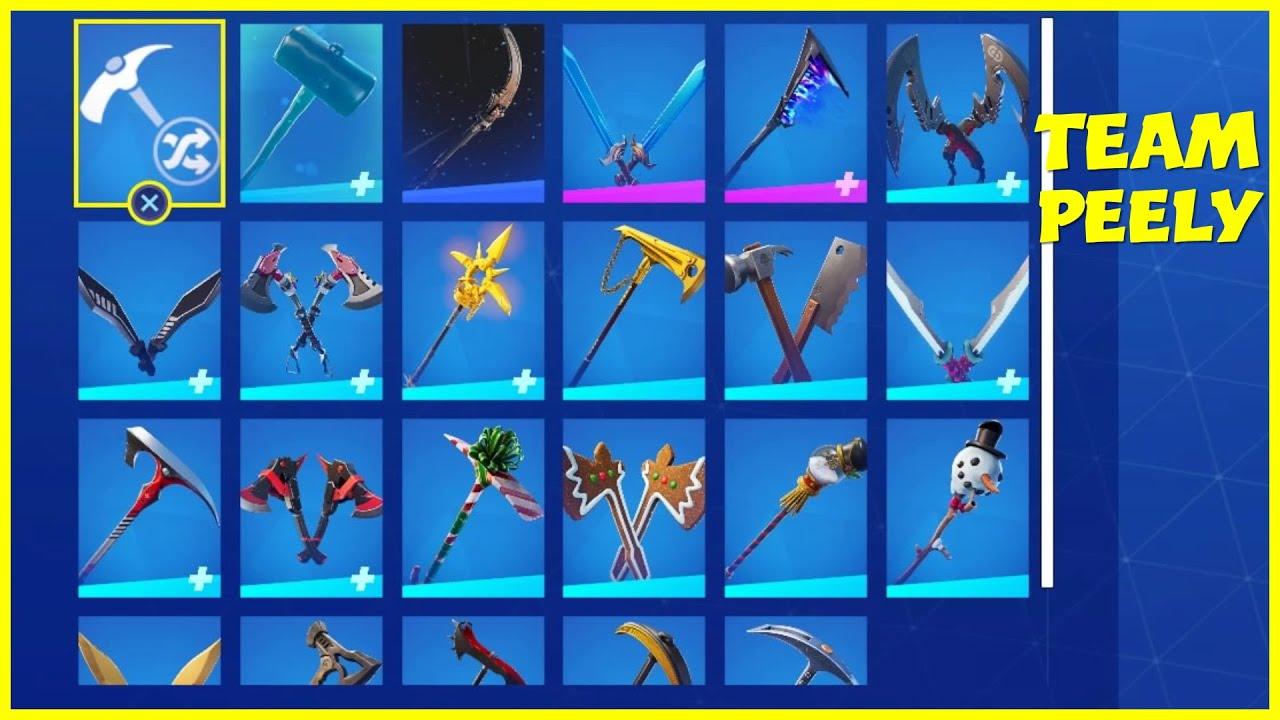 Random pickaxe challenge! - YouTube