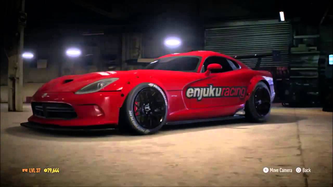 Need For Speed 2015 : Dodge Viper SRT 2014 Customization - YouTube
