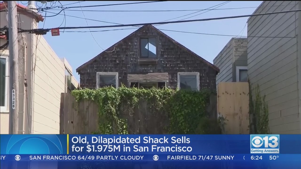 Dilapidated Shack In San Francisco Sells For Nearly $2M - YouTube