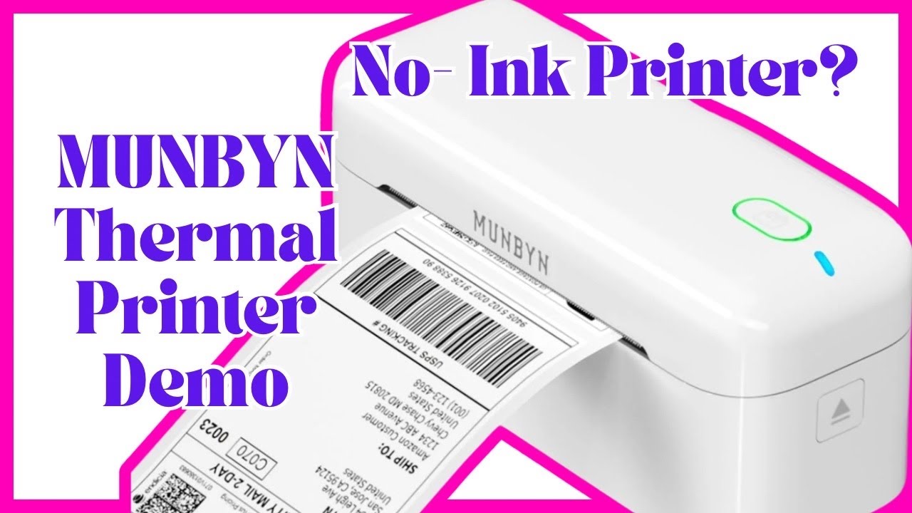 Is This the BEST Thermal Printer for Resin Artists? | MUNBYN THERMAL ...