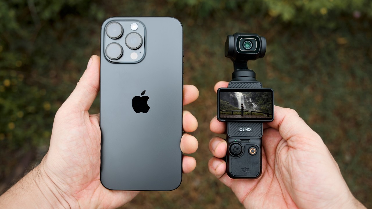 iPhone 16 Pro vs DJI Pocket 3: Best Camera for Creators? - YouTube