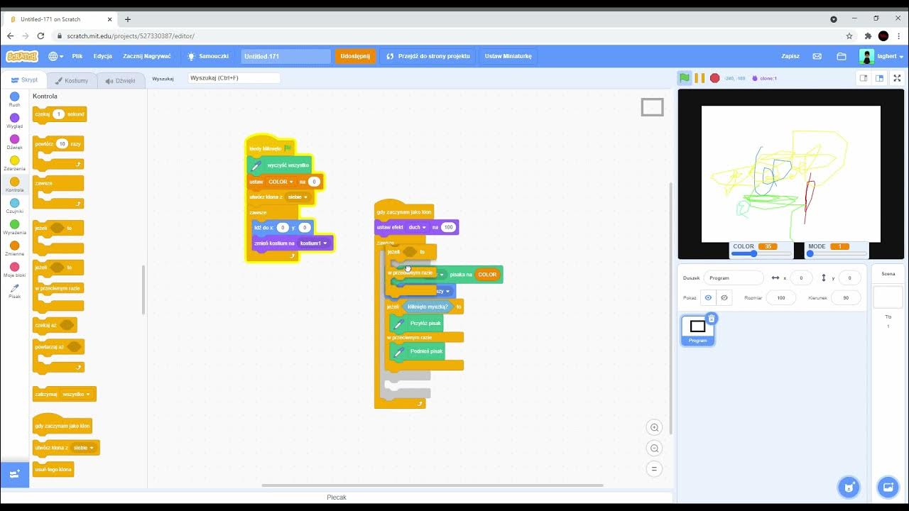 Program Do Malowania w Scratch #1 - YouTube