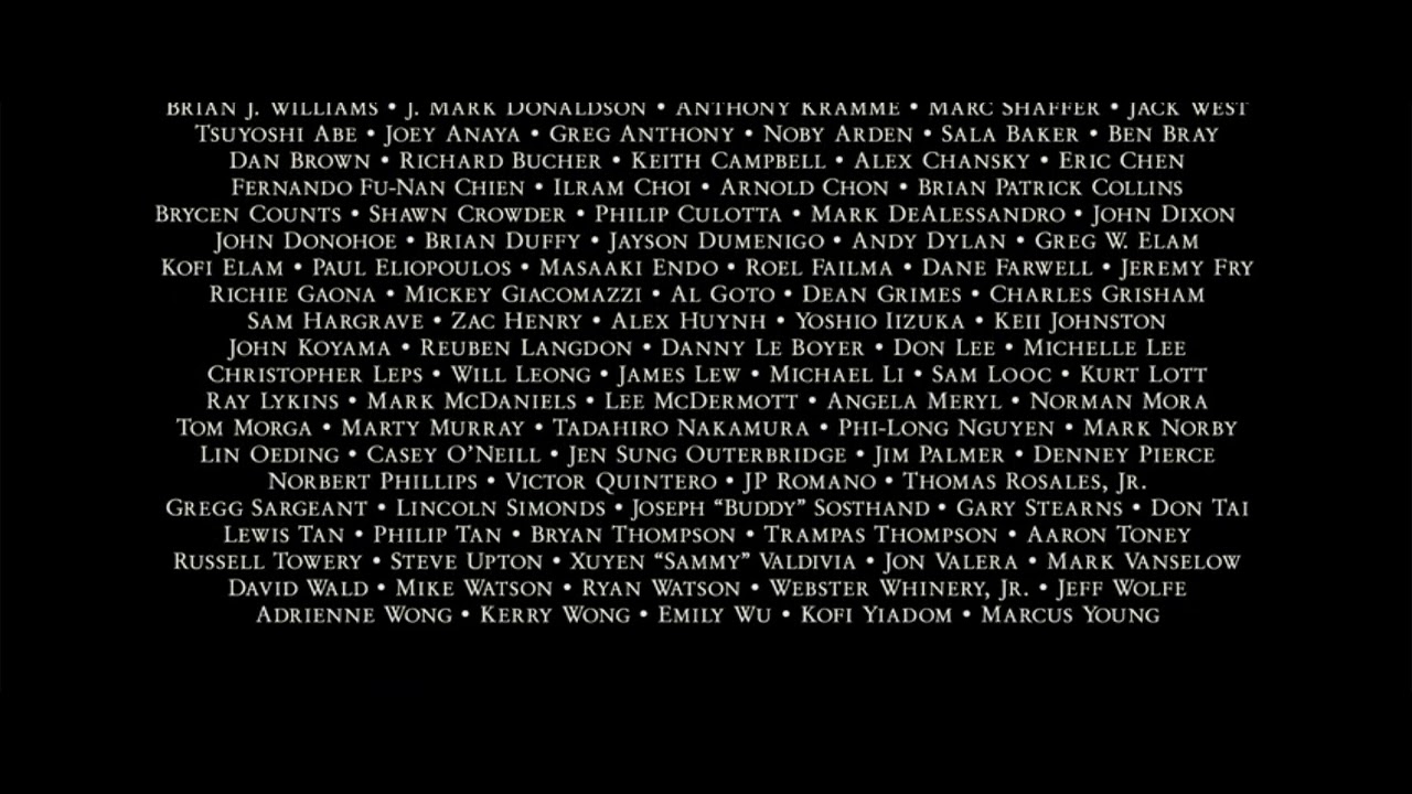 Pirates of the Caribbean: At World's End (2007) End Credits - YouTube