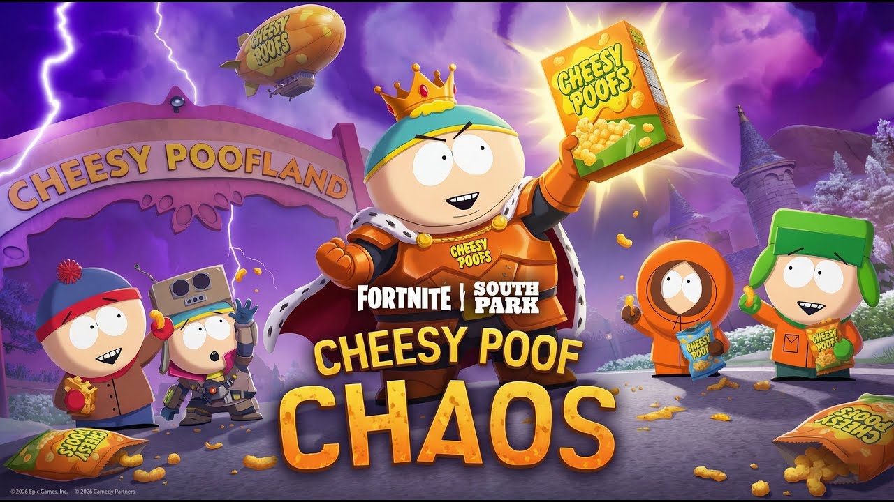I Love Cheesy Poofs Song (Fortnite x South Park) - YouTube
