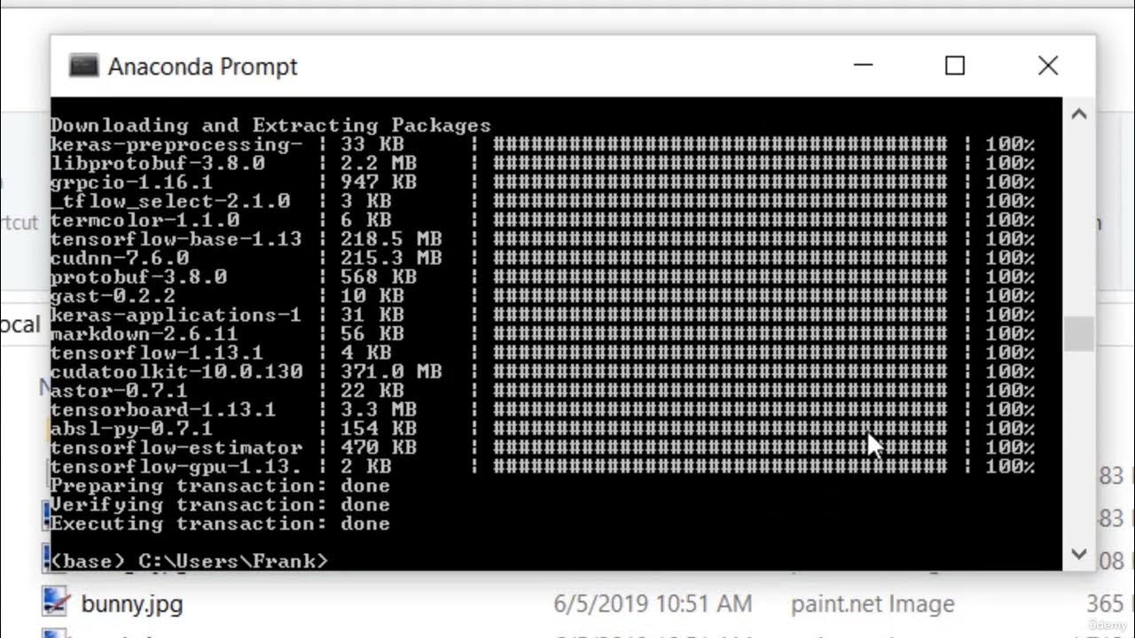 3. WINDOWS Installing and Using Anaconda & Course Materials - YouTube