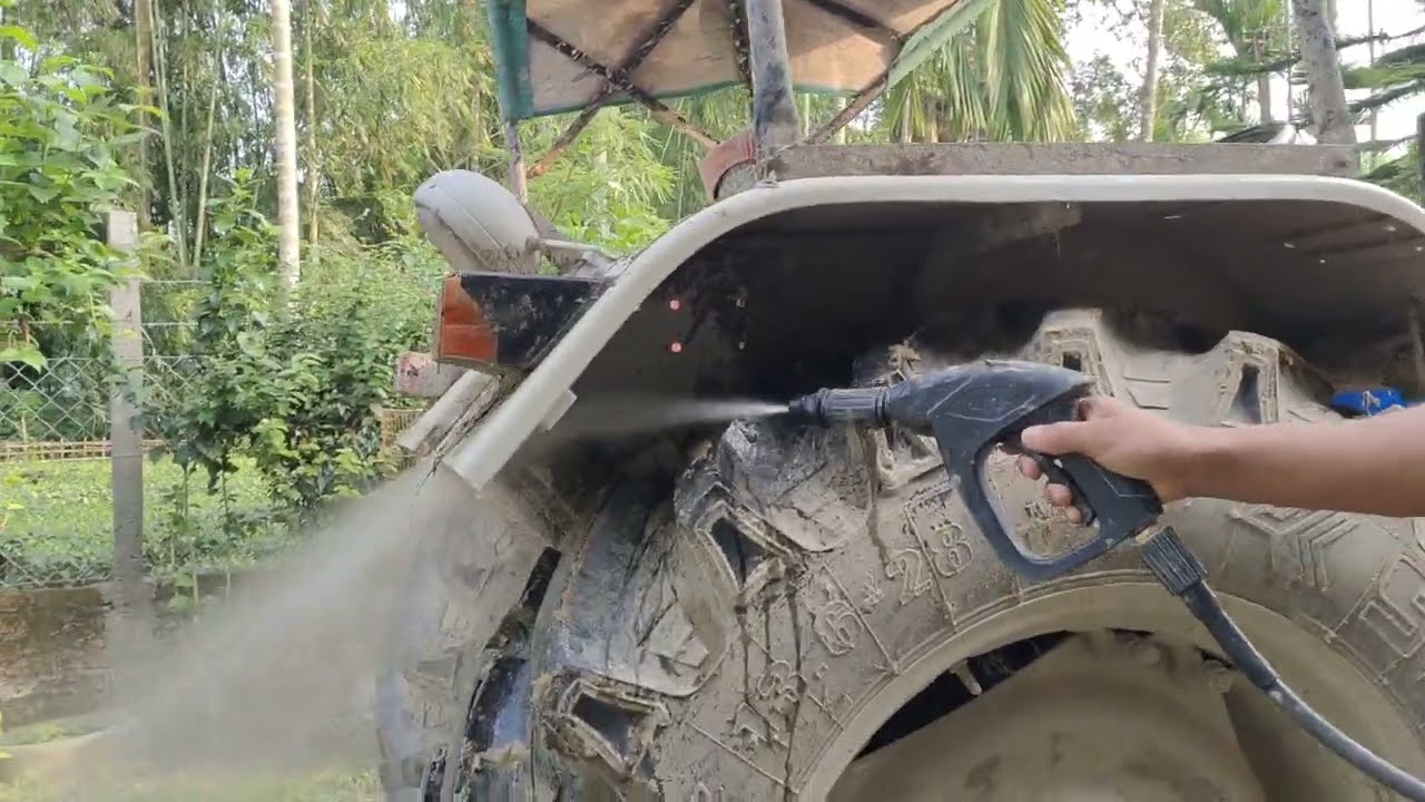 tractor wash part 2 || tractor video || escort tractor 🚜 - YouTube