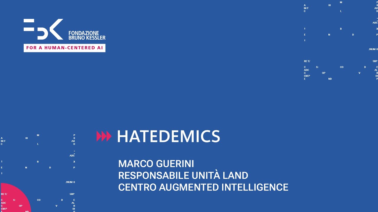 Hatedemics - Intervista a Marco Guerini capo Unità LanD presso il ...