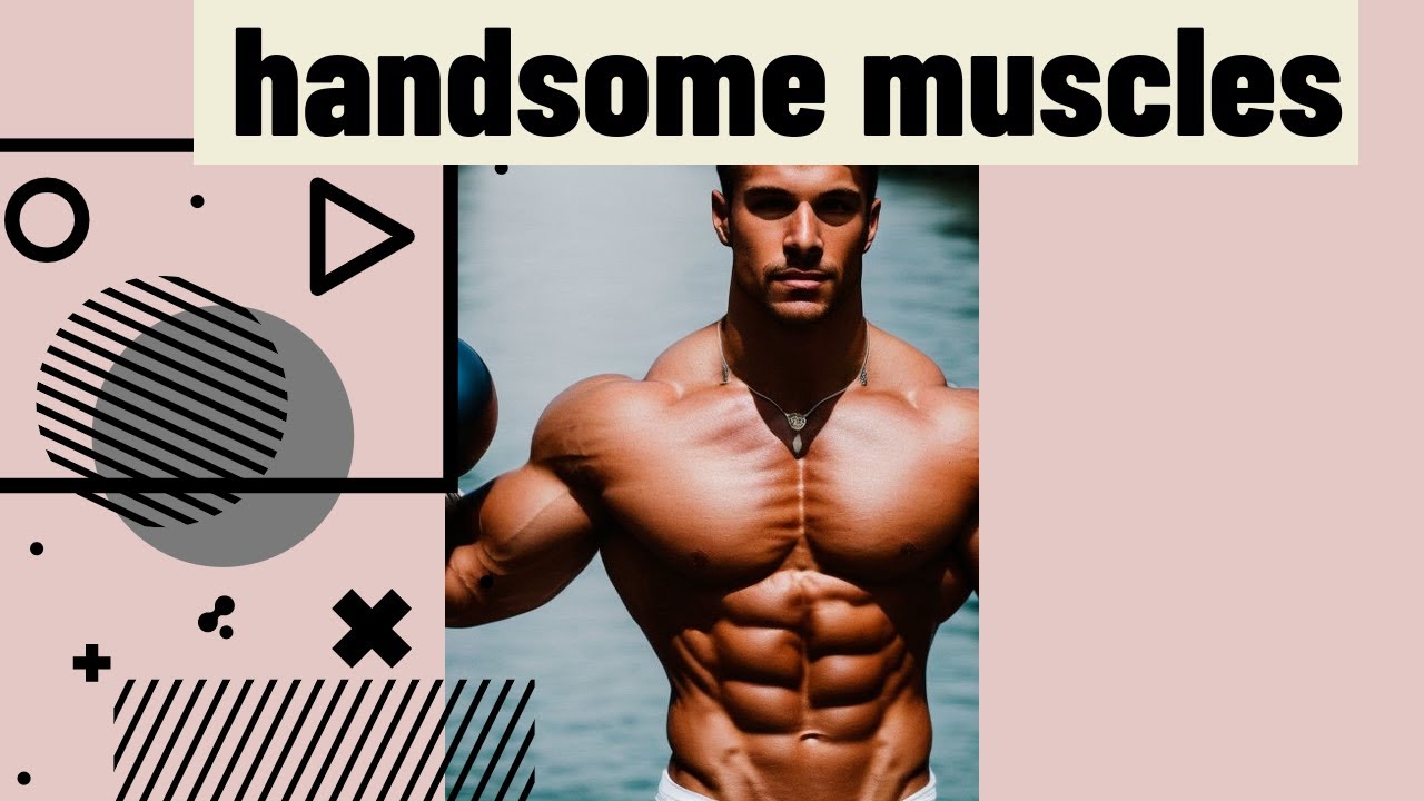 AI cute guys in public with handsome alpha muscles #18 - YouTube
