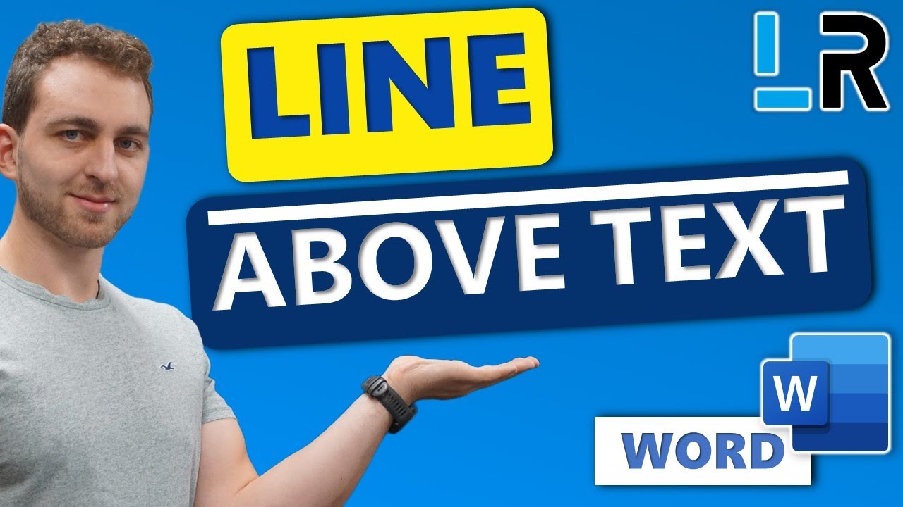 How To Put A Line Above Text In Word YouTube how-to-put-a-line-above-text-in-word-youtube