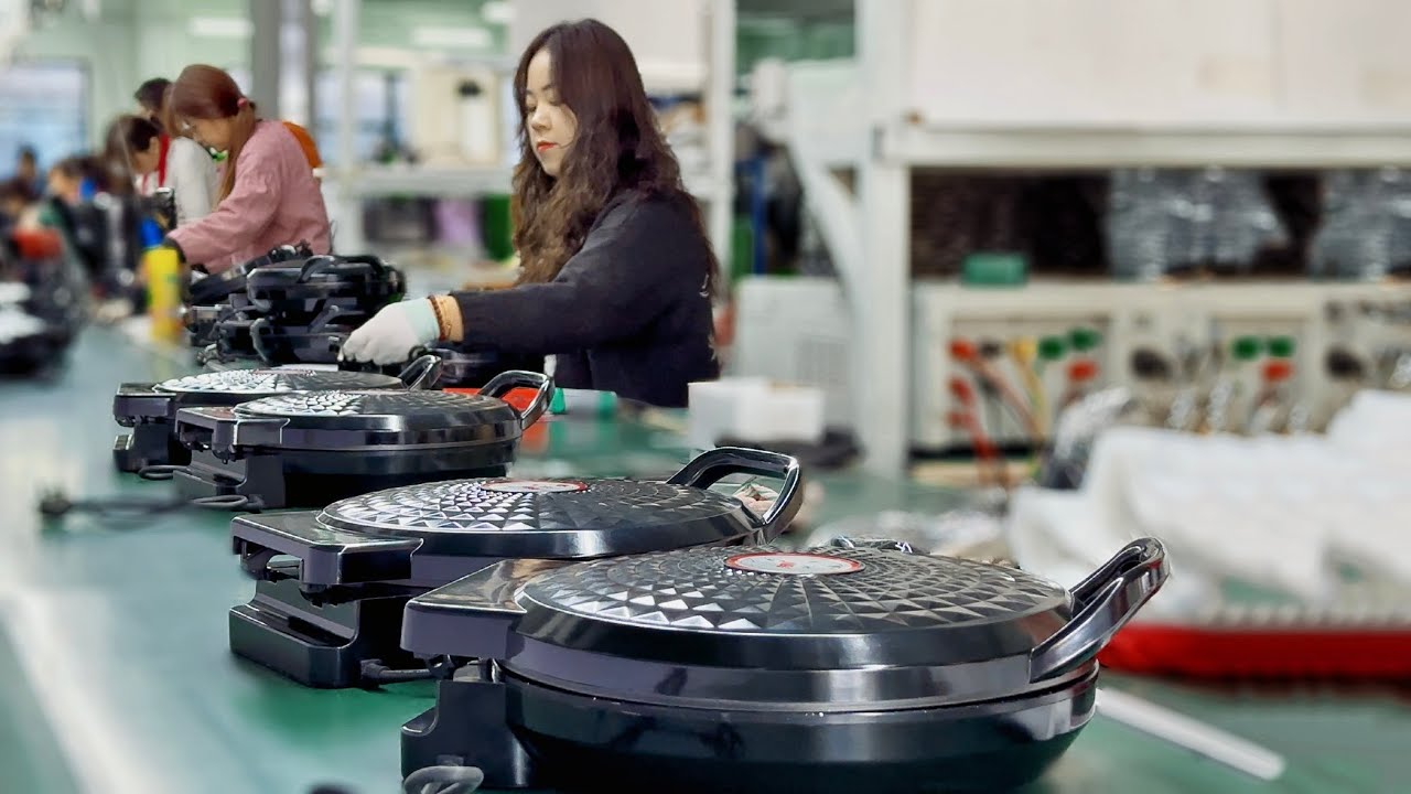 The Production Process of Electric Cake Pan, an Excellent Kitchen ...