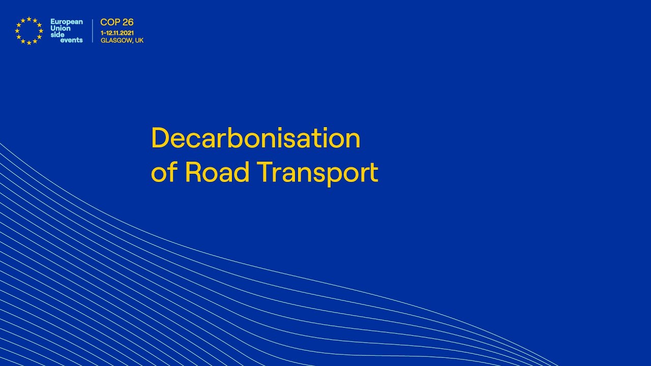 Decarbonisation of Road Transport - YouTube