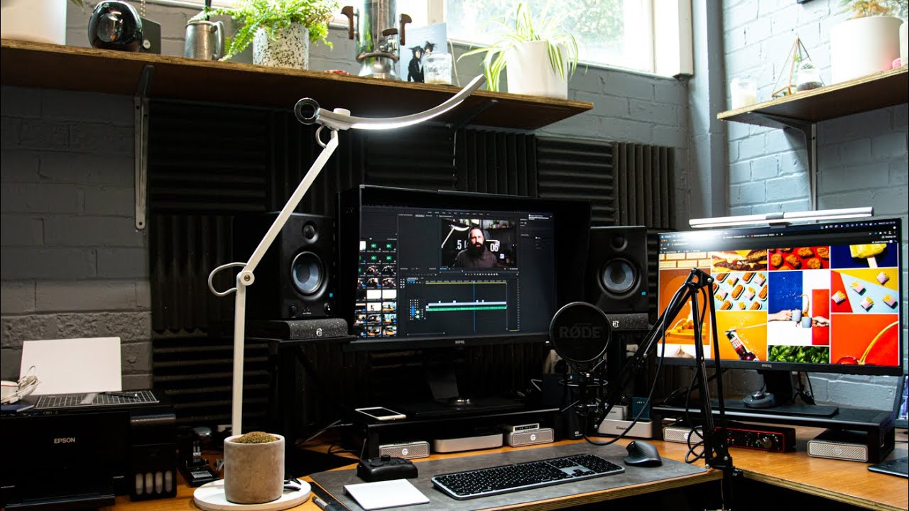 Professional Photography Editing Set Up - YouTube