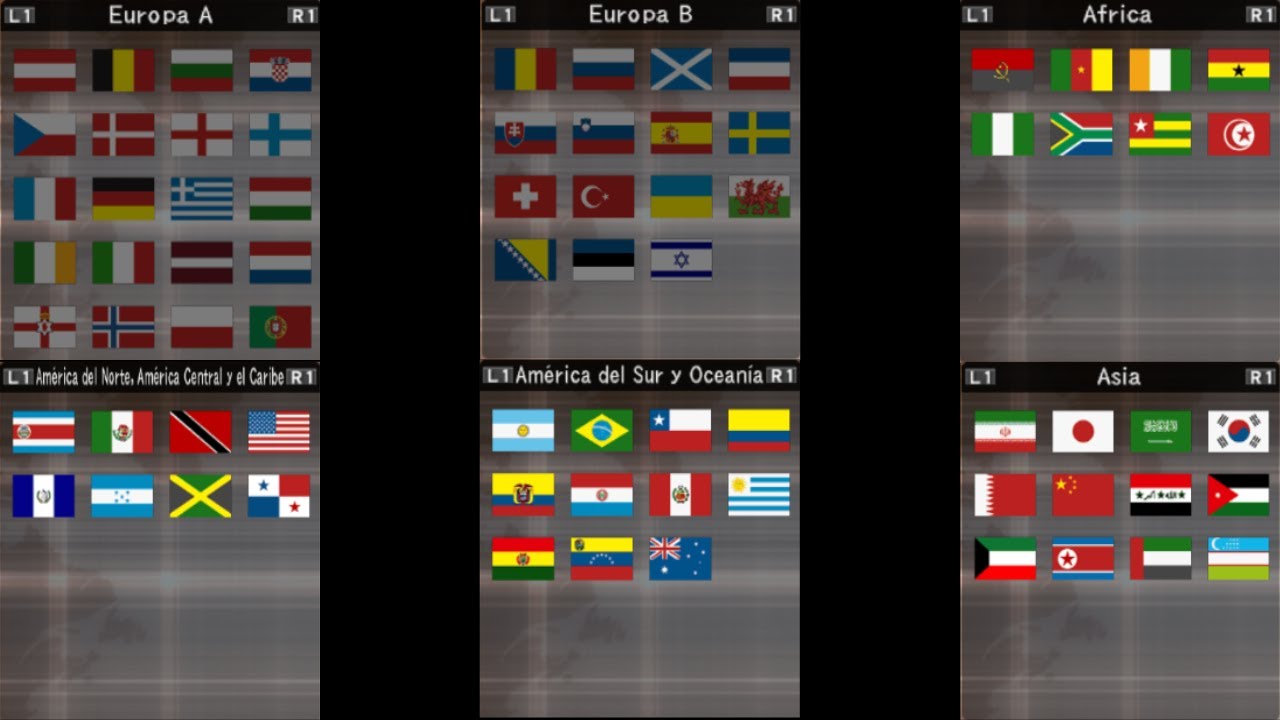 All PES 6 Hidden National Teams YouTube all-pes-6-hidden-national-teams-youtube