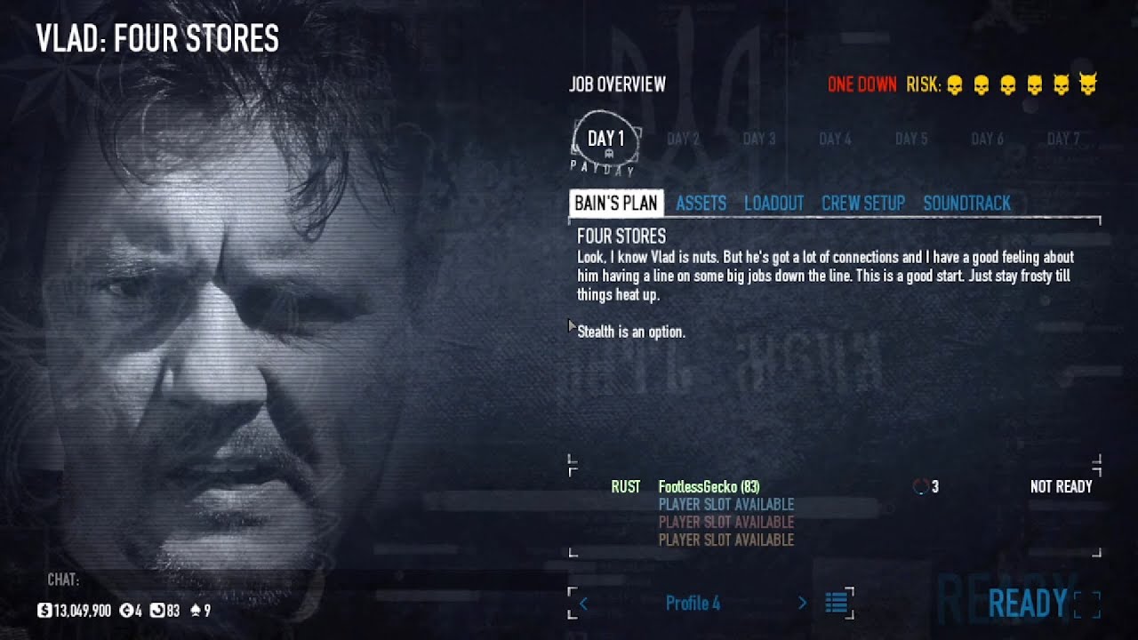 PAYDAY 2 Four Stores DS/OD Solo - YouTube