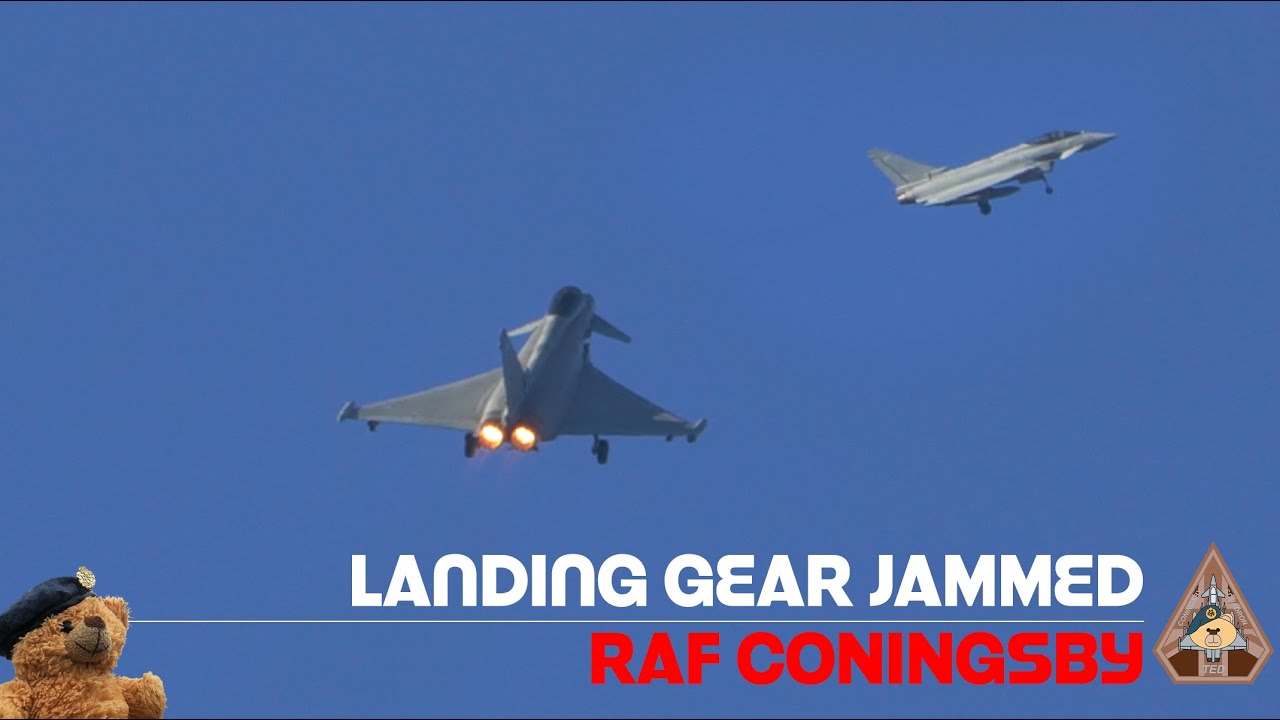 Emergency: Typhoon Performance Take-off with Landing Gear Jammed RAF ...