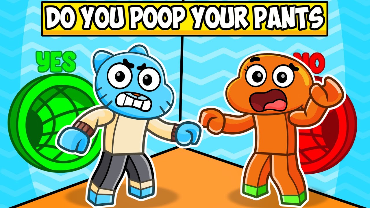 Gumball vs Darwin PICK A SLIDE... (Roblox) - YouTube