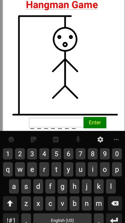 Hangman in Python | tkinter #shorts #python #coding - YouTube