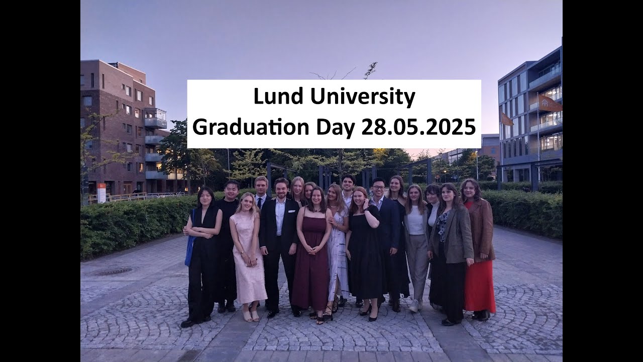 Day 8: My Brother's Lund University (LTH) Graduation Day!! - YouTube