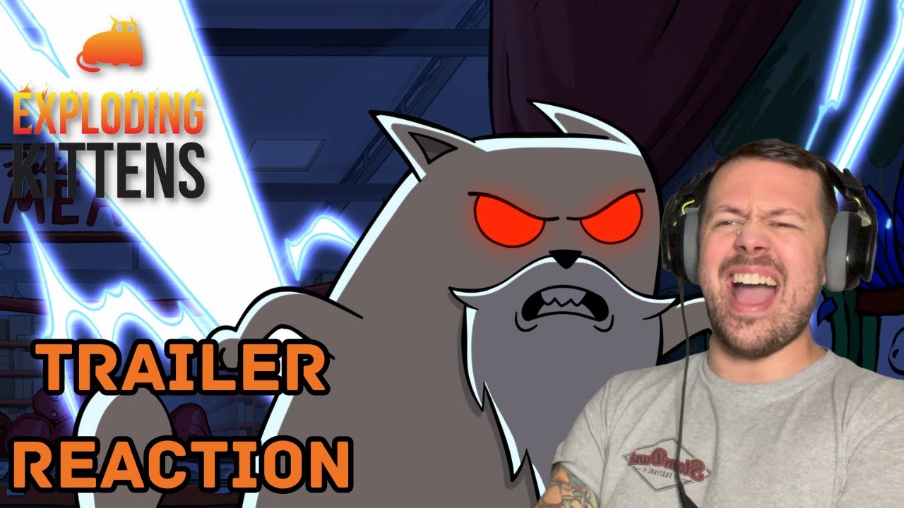 Exploding Kittens Anime Official Trailer Reaction Youtube